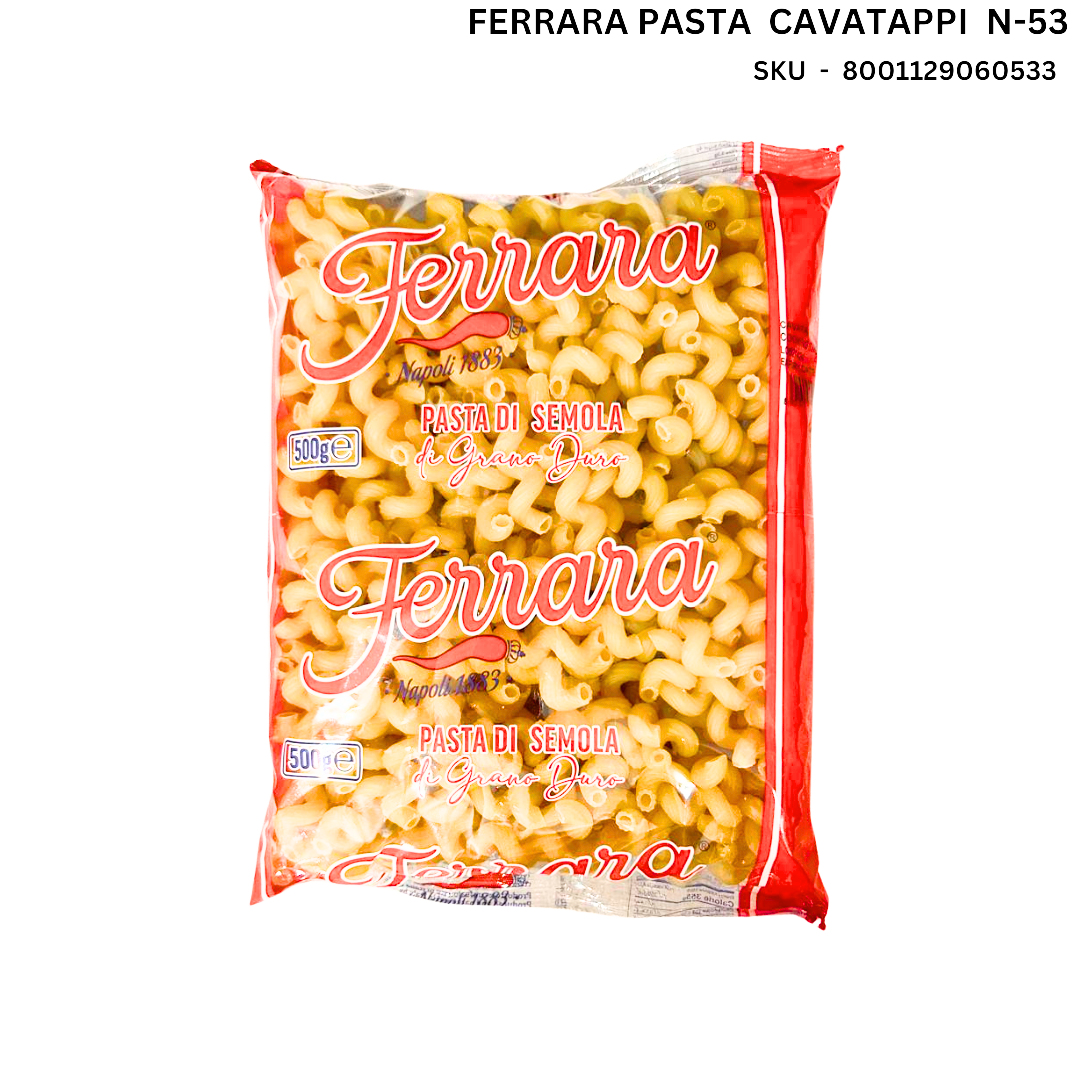 Buy Ferrara Pasta Cavatappi N-53 500G Price in Pakistan– Raim.pk