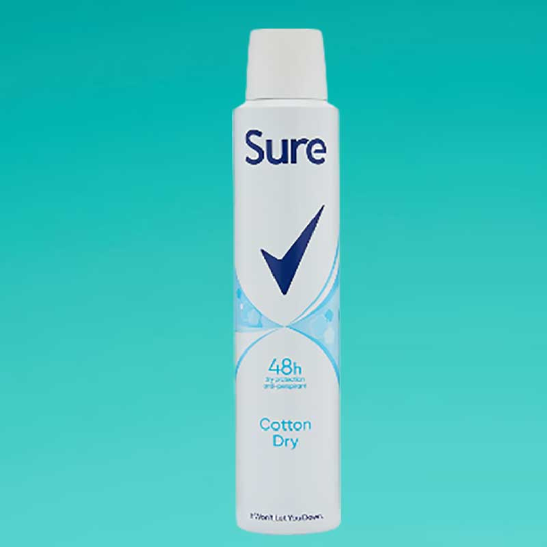 Buy Sure Cotton Dry Body Spray 150ml Price in Pakistan– Raim.pk