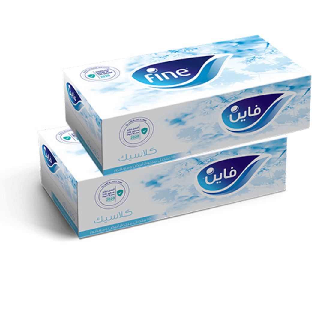 Buy Fine Facial Tissues Classic Euphoria 2 Ply 150S in Pakistan– Raim.pk
