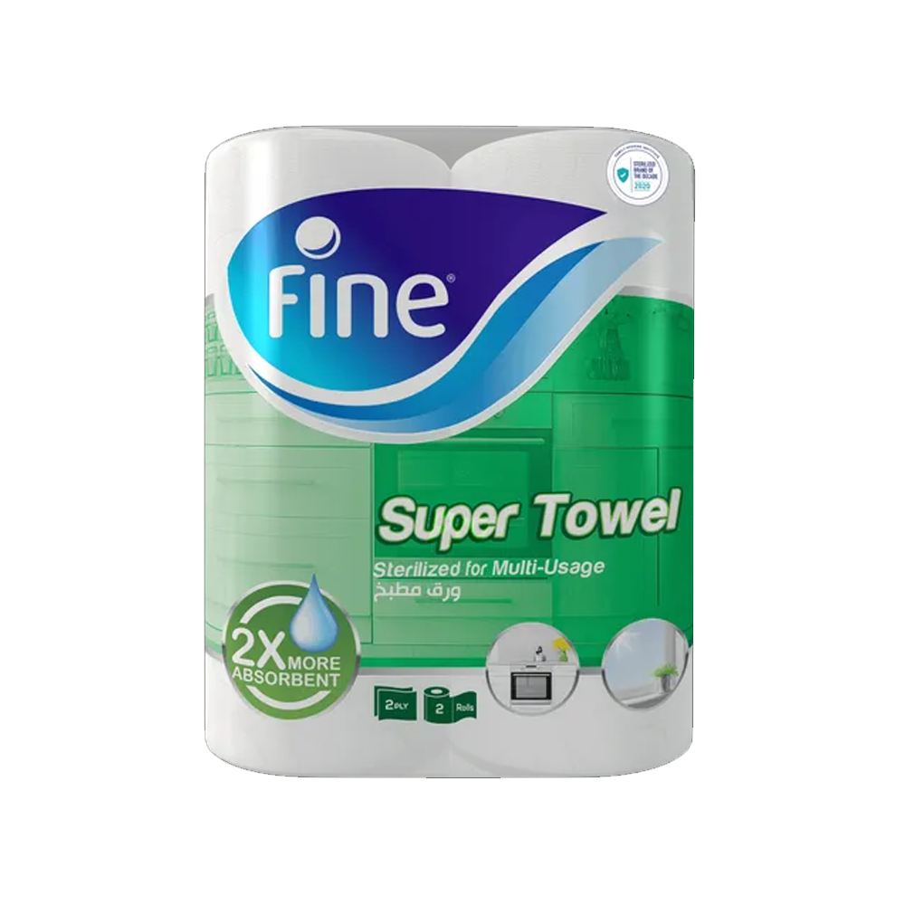 Buy Fine Sterilized Super Kitchen Towel Tissue 2Ply 2Roll in Pakistan ...