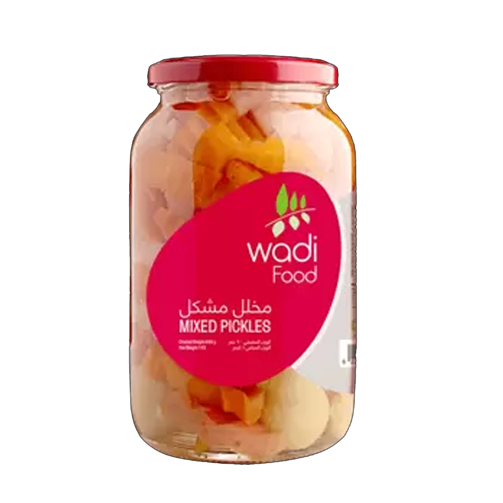 Buy Wadi Food Mixed Pickle Jar 1kg in Pakistan– Raim.pk