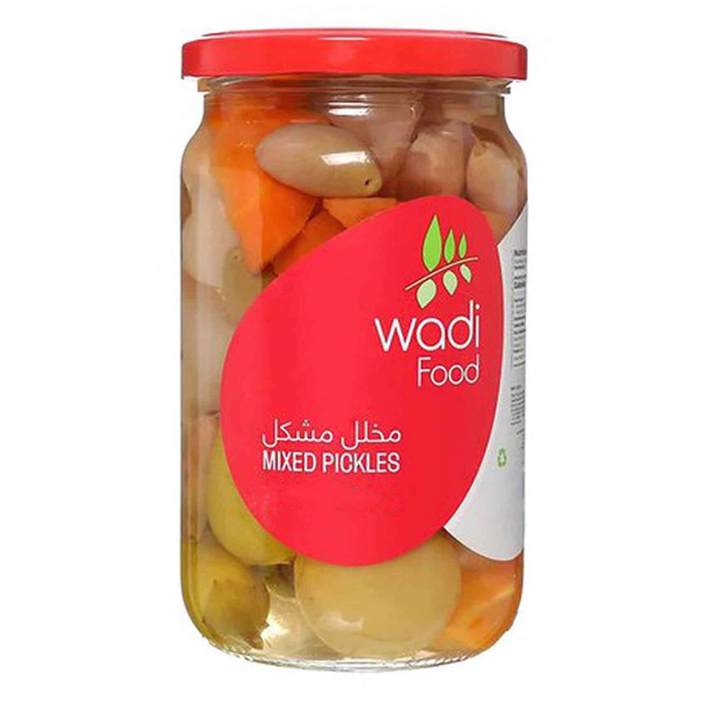 Buy Wadi Food Mixed Pickle Jar 650g in Pakistan– Raim.pk